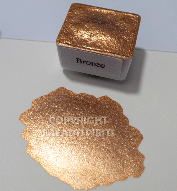 Bronze - Metallic Watercolor Paints Handmade (metallic) – The Art Spirits