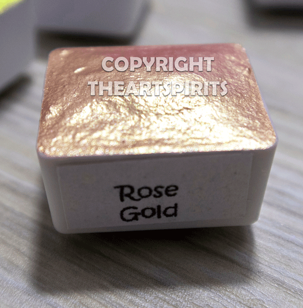 Rose Gold - Handmade Watercolor Paints (metallic) – The Art Spirits